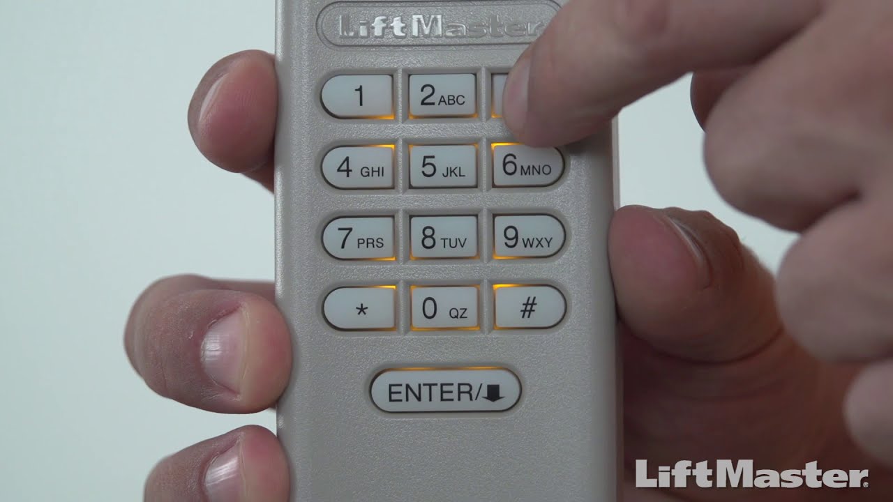 Garage Door Opener & Keypad Programming Guide